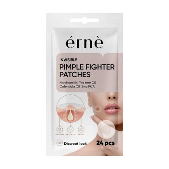ERNE PIMPLE FIGHTER INVISIBLE pleistrai nuo spuogų (24 vnt.) - Eurokos