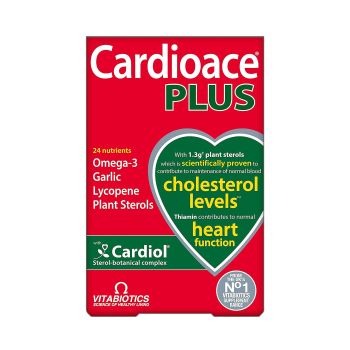 VITABIOTICS CARDIOACE PLUS, 60 kapsulių - Eurokos