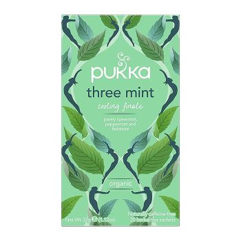 PUKKA THREE MINT arbata, 20 vnt. - Eurokos