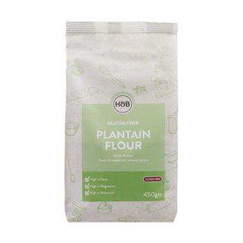 H&B plantanų miltai be glitimo, 450 g - Eurokos