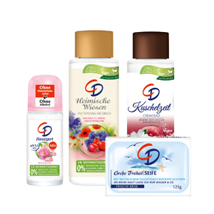 CD kūno priežiūros priemonės - Eurokos