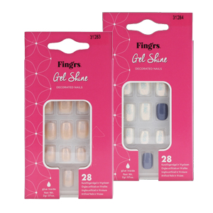 FING'RS GEL SHINE priklijuojami nagai - Eurokos