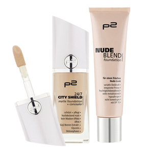 P2 COSMETICS kreminės pudros - Eurokos